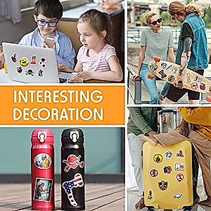 Outus 350 Pieces Hard Hat Stickers Funny Vinyl Tool Box Sticker American Patriotic Helmet Decals Funny Stickers Decals for Tool Box Helmet Hardhat Construction Welding Union Worker