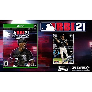 MLB RBI 21 Baseball w/ Collectible Baseball Card (Xbox One/Series X, 2021)