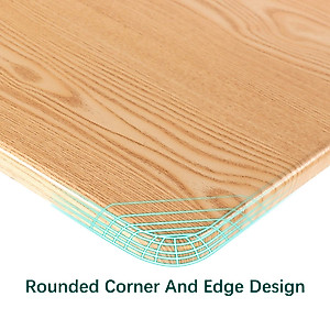 UNICOO - 2 Tier Electric Height Adjustable Standing Desk with Wheels, Electric Mobile Standing Workstation, Sit Stand Desk Home Office Desk Whole-Piece Desk Board 48 * 24 in (KT1002-LW) 2Tier