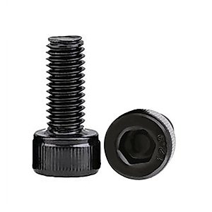 100pcs M3 x 8mm 12.9 Grade Alloy Steel Hex Socket Head Cap Screws Bolts,Black Oxide Finish