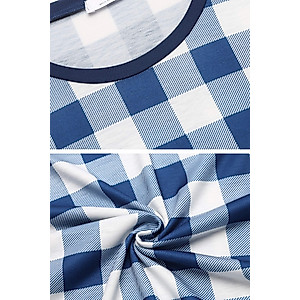 Ekouaer Ladies Pajama Set Plus Size Pajamas for Women Joggers Pladi Pants Pj Set Two Piece Pajama Set