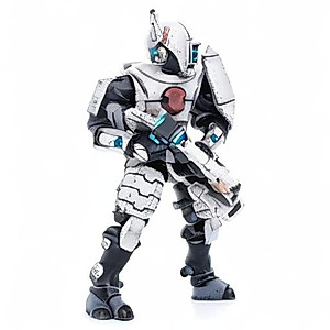 JOYTOY 1/18 Action Figures Warhammer 40k Mecha Joy Toy Model Toys T'au Empire Fire Warrior Team-D