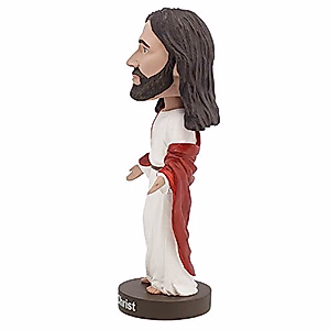 Royal Bobbles Jesus Christ Bobblehead, Premium Polyresin Lifelike Figure, Unique Serial Number, Exquisite Detail