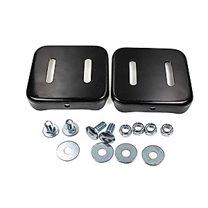 2 Pack 309016E701MA Height Adjuster Skid Shoes with Hardware for Murray Craftsman Sears Snowblower