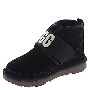 UGG Unisex-Child Neumel Ii Graphic Boot, Black, 6