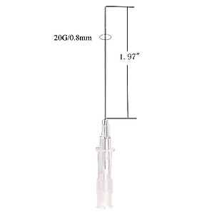 Piercings Needle,New Star Tattoo 10pcs 20G Gauge Steel Catheter Piercing Needles Supply