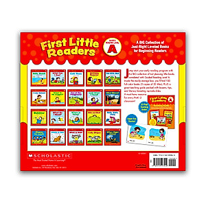 First Little Readers: Guided Reading Level A: A Big Collection of Just-Right Leveled Books for Beginning Readers