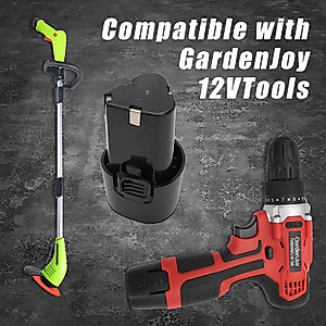 GardenJoy 12V Lithium-ion Battery Pack 12V Power Tools