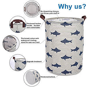 Seebel Strorage Basket,Nursery Hamper Canvas Laundry Basket Foldable with Waterprrof PE Coating Foldable Home Organizer for Kids Boys and Girls,Office,Bedroom,Clothes,Toys-Yellow Grid, Flower