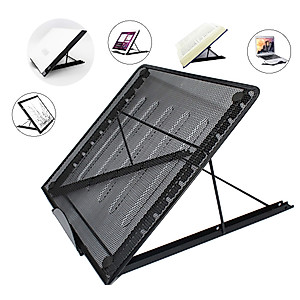 WUXINGMEILI 13.4x11.6inch Large Stand Ventilated Adjustable Light Box Laptop Pad Stand, Multifunction Tracing Holder for Ipad A3 A4 LED Tracing Light Pad Tablet Tracer