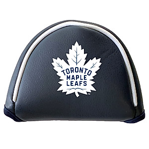 Team Golf NHL Toronto Maple Leafs Putter Cover - Mallet (Color) - Printed Team Golf NHL Putter Cover - Mallet Printed, Fits Most Mallet Putters, Easily Slips on and Secures with Velcro Closure