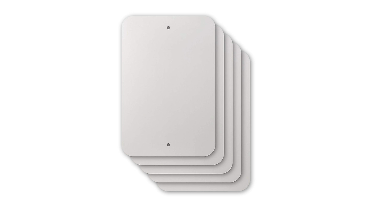 Customizable 12” x 18” Metal Sign Blank - Durable & Ready