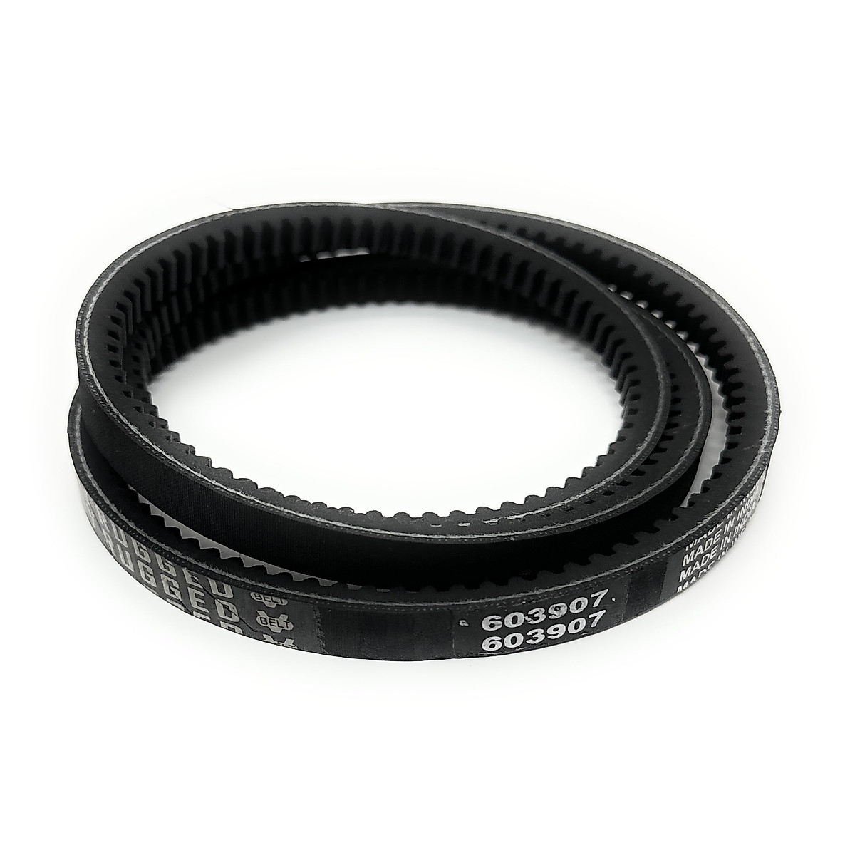 MightyRugged 603907 Hustler Pump Drive Belt Replacement - 51" - Heavy-Duty, Durable, Aramid Cord for Hustler Raptor, Raptor Limited, Raptor SD, Raptor SDX Mowers - Replaces OEM Parts 607400, 603907