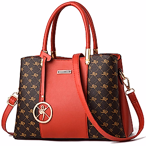 KURGOOL Women Purses and Handbags Top Handle Satchel Shoulder Bags Messenger Tote Bag for Ladie