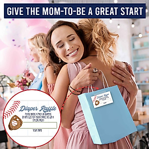 25 Baby Shower Diaper Raffle Tickets For Baby Shower Boy - Baseball Baby Shower Games For Boys, Diaper Raffle Cards, Baby Raffle Tickets, Baby Shower Invitation Inserts, Baby Shower Ideas