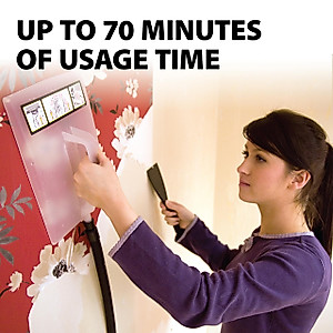 Wagner Spraytech 0282036 715 Power Steamer, Chemical Free Wallpaper Remover, Two Steam Plates Included, Long Run Time, Lightweight Design, Wallpaper Steamer