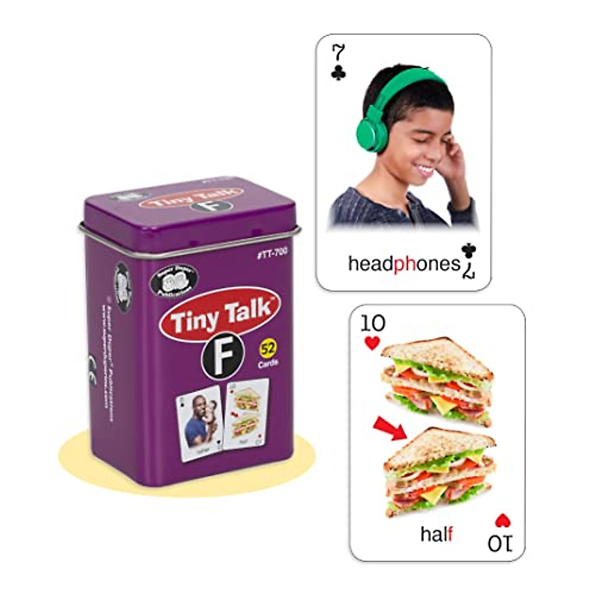 Super Duper Publications | Tiny Talk Articulation and Language Photo Flash Cards Set 2 (10 Fun Decks) | Educational Learning Resource for Children