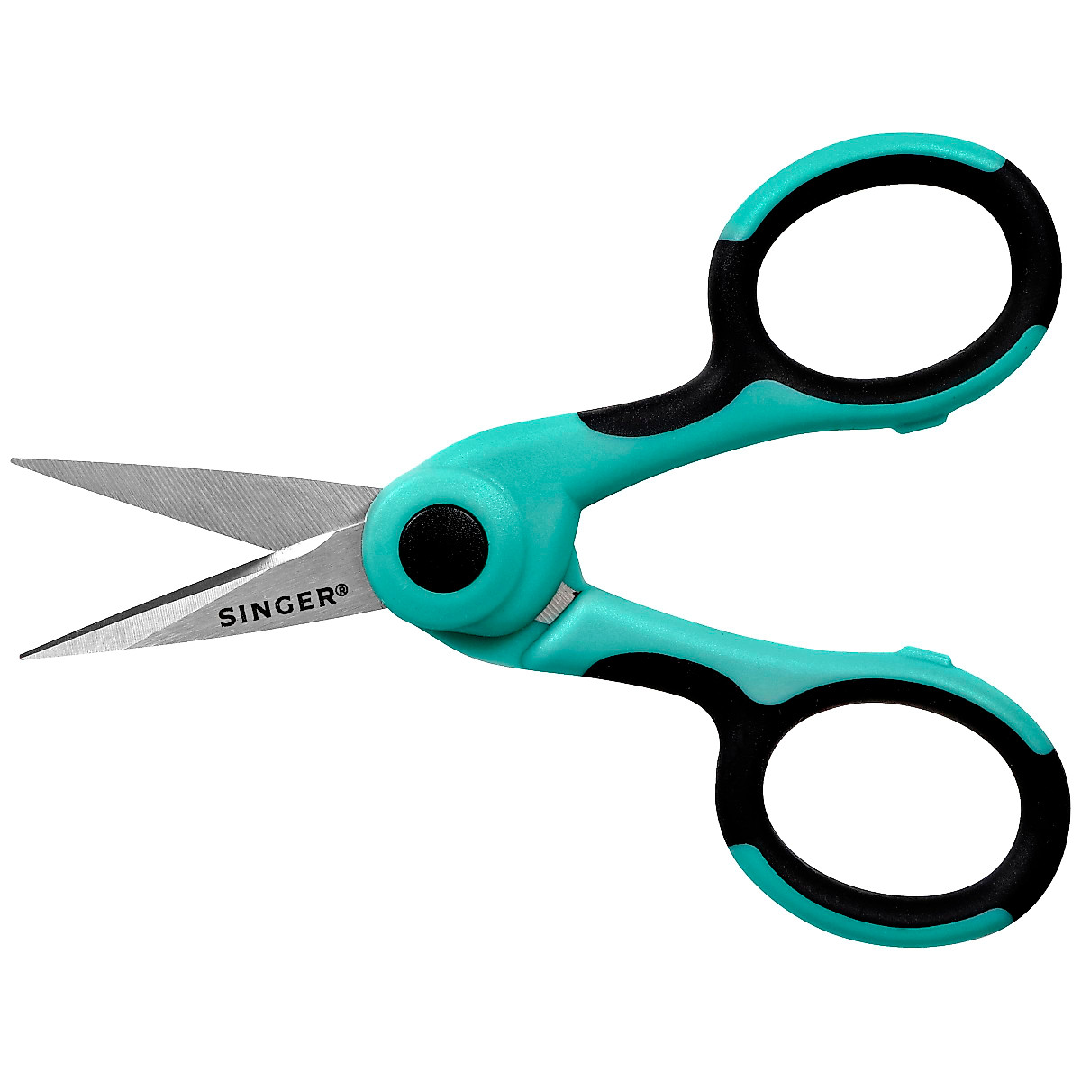 SINGER 00557 4-1/2-Inch ProSeries Detail Scissors with Nano Tip, Teal