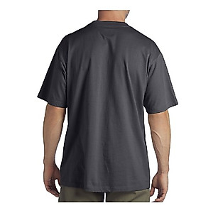 Dickies Men's Short Sleeve Pocket T-Shirt 2-Pack, Charcoal, Medium