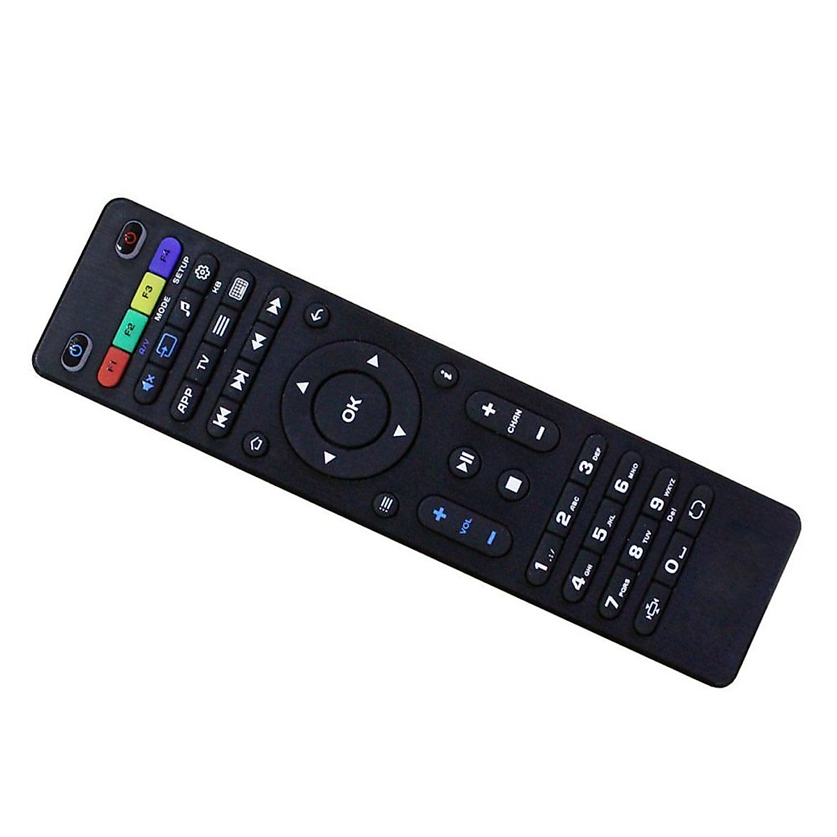 Bincolo Original Replacement Remote Control for Mag254 250 255 256 257 275 349 350 351 352 OTT Tv Box Linux IPTV Set-Top Box, Black