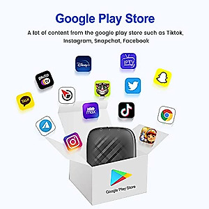 CarPlay AI Box Mini Android 11, Wireless 3-in-1 CarPlay Adapter, Watch YouTube and Netflix in Your Car, Wireless CarPlay and Android Auto, QCM2290, 3G+32G, for OEM Wired CarPlay Car