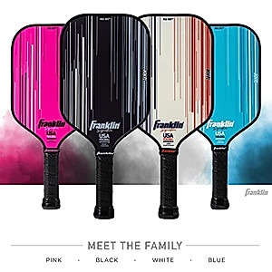 Franklin Sports Pro Pickleball Paddles - Signature Series Pro Pickleball Paddle with MaxGrit Surface - USA Pickleball (USAPA) Approved Tournament Pickleball Paddle - 13mm Polypropylene Core - Gold