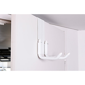 Dreambaby Strollerbuddy StrollAway Over The Door Baby Stroller Hanger – Heavy Duty Metal Hook Organizer with 50lbs Load Capacity – Model L256