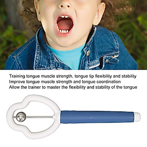 Tongue Tip Exerciser Tongue Muscle Strength Training 2 Modes Tongue Tip Exerciser for Older Kids Tongue Tip Trainer Training Mouth Lips Muscle Perception