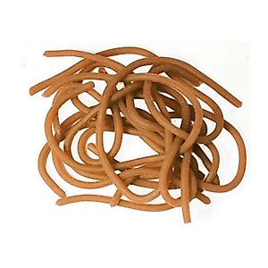 WellieSTR 1 Bundle(60strands) Leg Squirmy Wormy Fly Tying Materials for San Juan Fly Flies Soft Lure Ultra Stretchy Fishing Worm Body Trout Floating - Brown