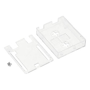R2 Transparent Plastic Shell Strong Heat Dissipation ABS Circuit Board Protective Enclosure