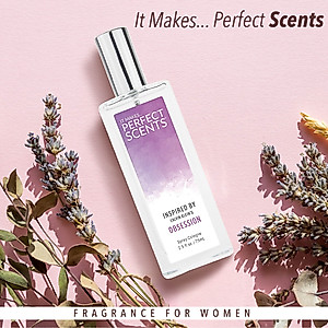 Perfect Scents Fragrances | Obsession | Women’s Eau de Toilette | Vegan, Paraben Free | Never Tested on Animals | 2.5 Fluid Ounces