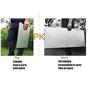 Patio Heater Reflector Shield Heat Focusing Reflector Outdoor Heaters for Patio Propane Heater Propane Heaters Indoor Heat Lamp Heat Shield