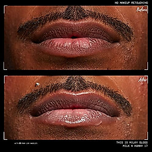 NYX PROFESSIONAL MAKEUP This Is Milky Gloss, Lip Gloss with 12 Hour Hydration, Vegan - Milk & Hunny (Honey Nude)