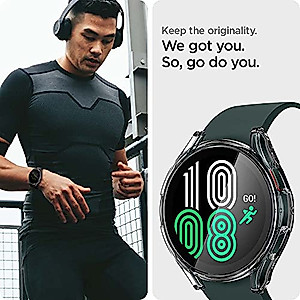 Spigen Ultra Hybrid Screen Protector Designed for Samsung Galaxy Watch 5, Galaxy Watch 4 Case 40mm (2022/2021) - Crystal Clear