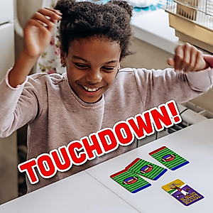 Fourth Down™ - New! The Excitement of Football in a Card Game! As Featured in New York Magazine, Perfect for Gifts, Super Bowl, Parties, and More! Loved by The Whole Family. 2-5 Players, Ages 7+