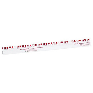 Speedway Motors Red Plastigauge for Bearing Clearance .002-.006 Inch