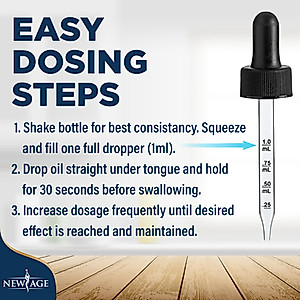 NEW AGE Hemp Oil - All Natural Grown and Made in The USA! (5000 (Pack of 2))