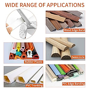GARTOL Multi Angle Miter Shear Cutter - Multifunctional Trunking Shears for Angular Cutting of Moulding and Trim Multipurpose Quarter Round Cutter Adjustable at 45 To 135 Degree With Spare 10 Blades
