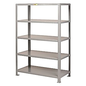 Little Giant Products - Div. O, Steel Shelving with 5 Shelf 15 Inch Shelf Clearance, Wss-2448-5, D X W: 24 X 48, Weight: 299#, 5Sh-2448-72