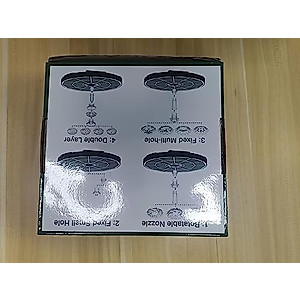 AISITIN 6.5W Solar Fountain with LED Colorful Lights & 3000mAh Battery, Solar Bird Bath Fountain Pump with Fixed Bracket and Multiple Nozzle, Solar Water Fountain Pump for Garden, Pond and Outdoor