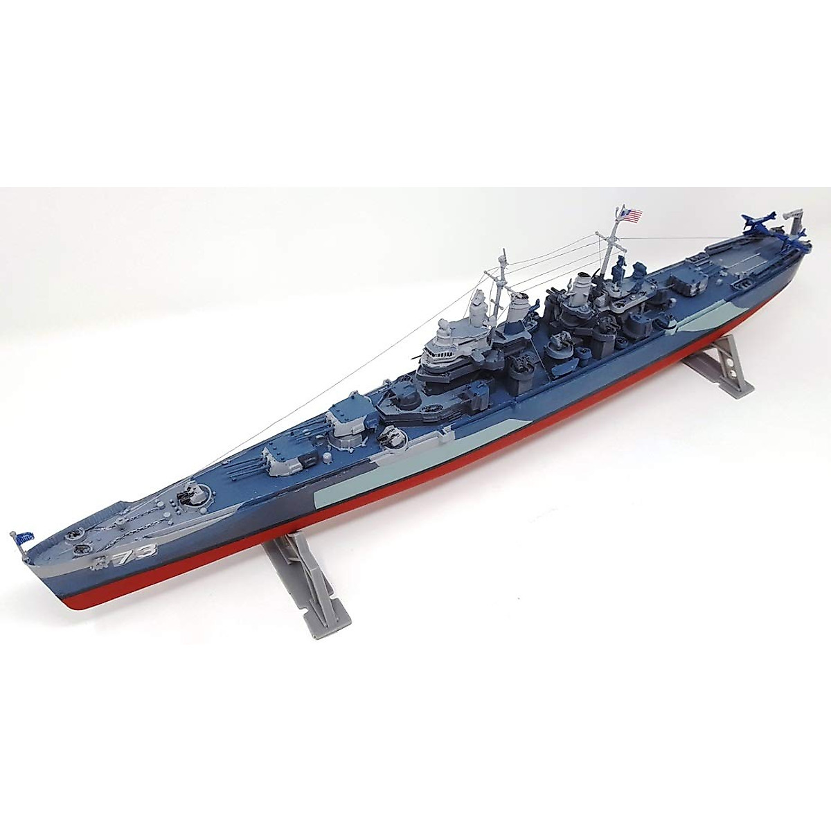Atlantis USS Pittsburgh CA-72 Heavy Cruiser Plastic Model Kit Famous Ship 1/490 Scale
