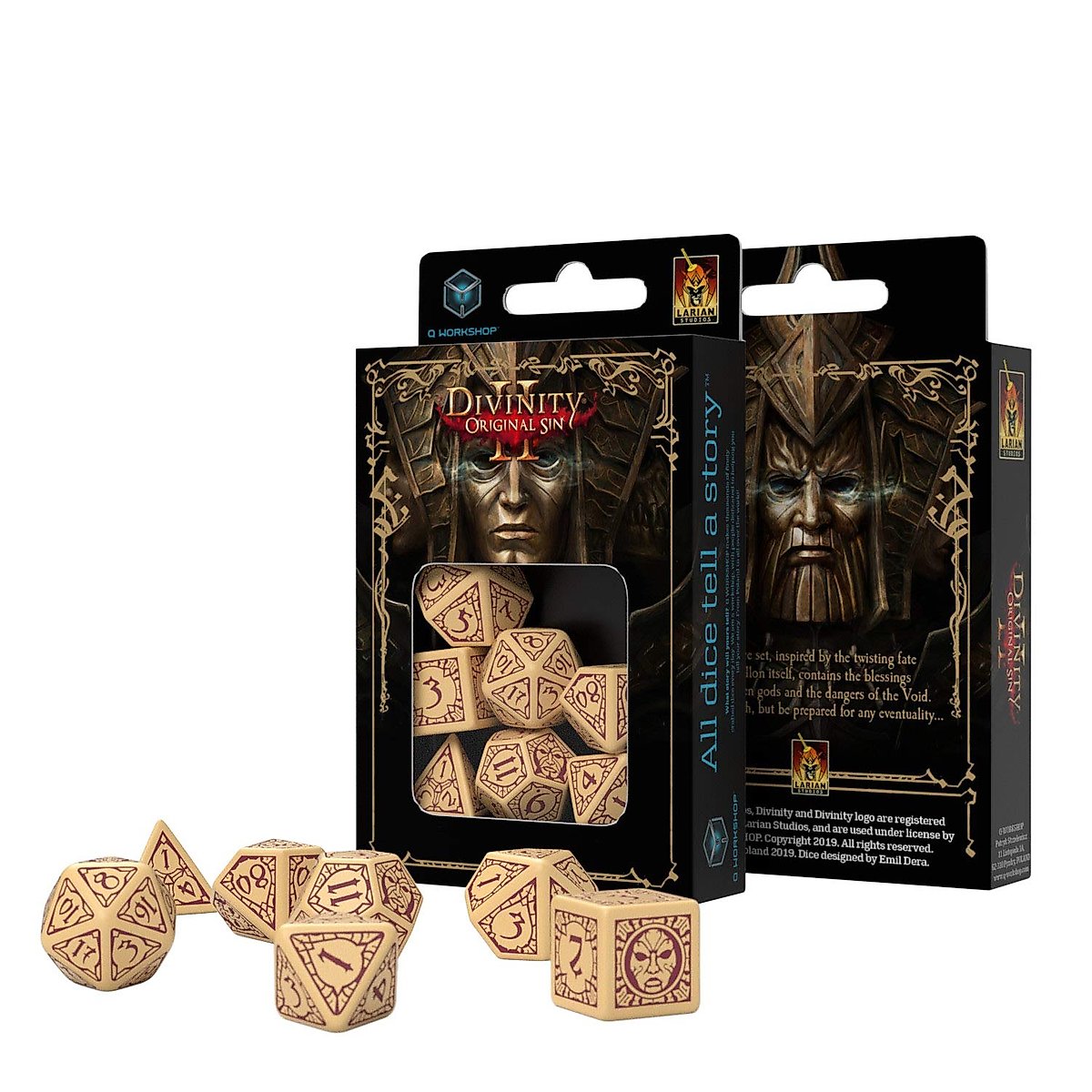 Q-Workshop Divinity: Original Sin 2 Dice Set