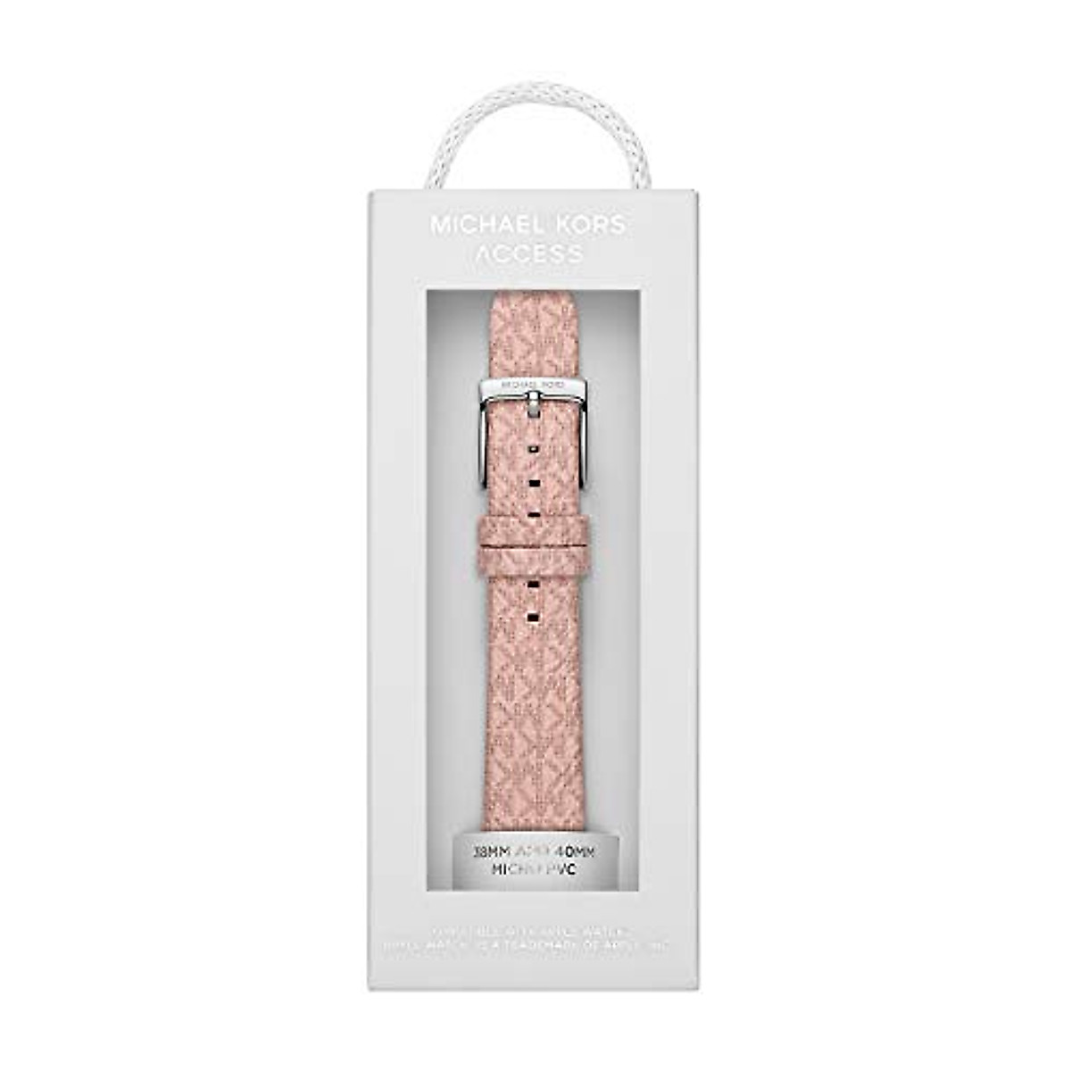 Michael Kors Women's Interchangeable Watch Band Compatible with Your 38/40mm Apple Watch- Straps for use with Apple Watch Series 1-7