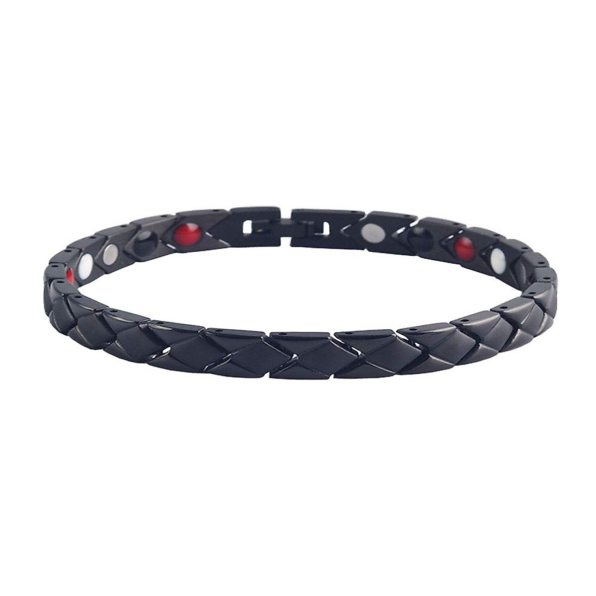 EBUTY Women Bracelet Stainless Steel Black