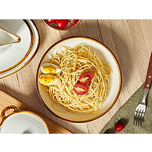 ONEMORE Pasta Bowls 30 oz and Coffee Mugs Bundle