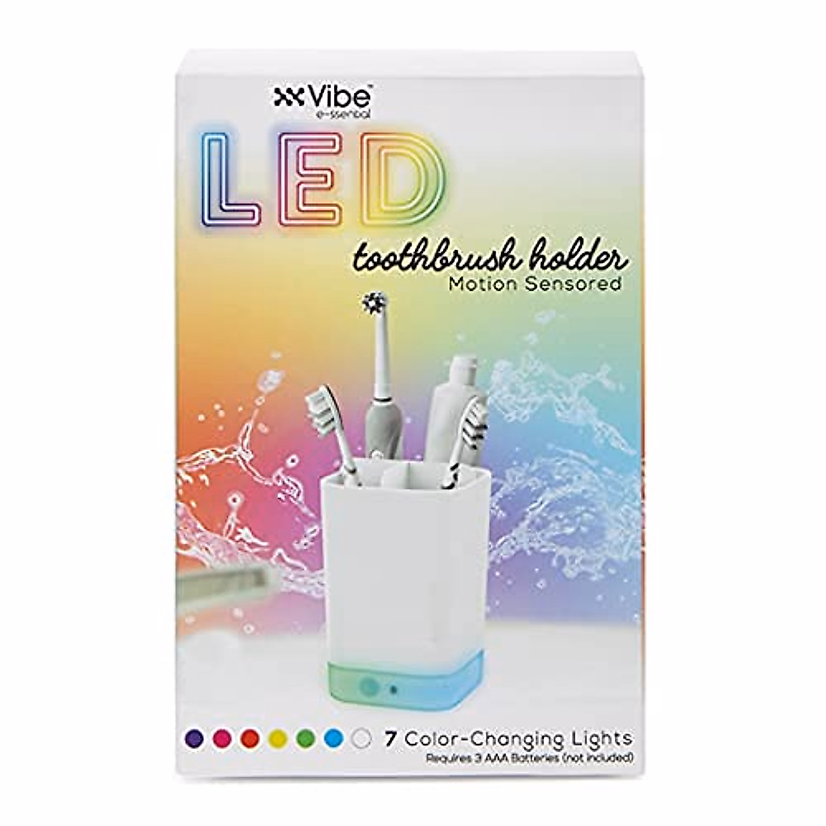 E-ssential Vibe Led Toothbrush Holder