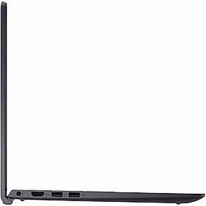 DELL Inspiron Laptop, 15.6" HD Display, AMD Ryzen 5 3450U Processor, 12GB RAM, 256GB SSD, Webcam, HDMI, SD Card Reader, Wi-Fi, Windows 11 Home, Carbon Black