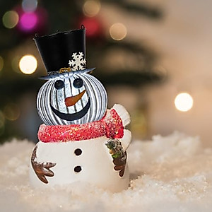 dreamskip Halloween Solar Lights Outdoor, 2 Pack Solar Powered Halloween Decorations, Pumpkin and Eyeball Halloween Pathway Stake Lights for Outside Yard Porch Lawn Garden (DR-YF47062811-FBA)