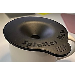 Splatter Mate, Keep your coffee maker and counter clean, Black