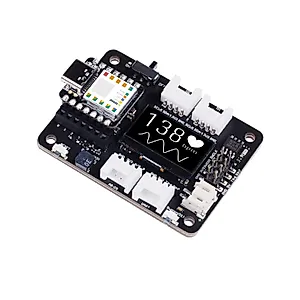Seeeduino XIAO Expansion Board with Quick Prototyping Rich peripherals, No Soldering Needed and Circuit Python Supported.